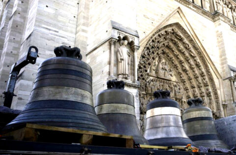 Le retour des cloches restaurées à Notre-Dame de Paris - Huillam Daverec